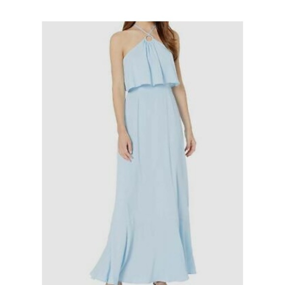 Wayf | Dresses | Wayf Blue Maxi Dress | Poshmark